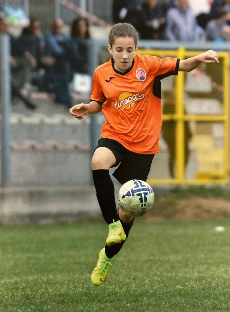 Gioca e segna come Inzaghi: «è nata per giocare a calcio» - Sprint e Sport