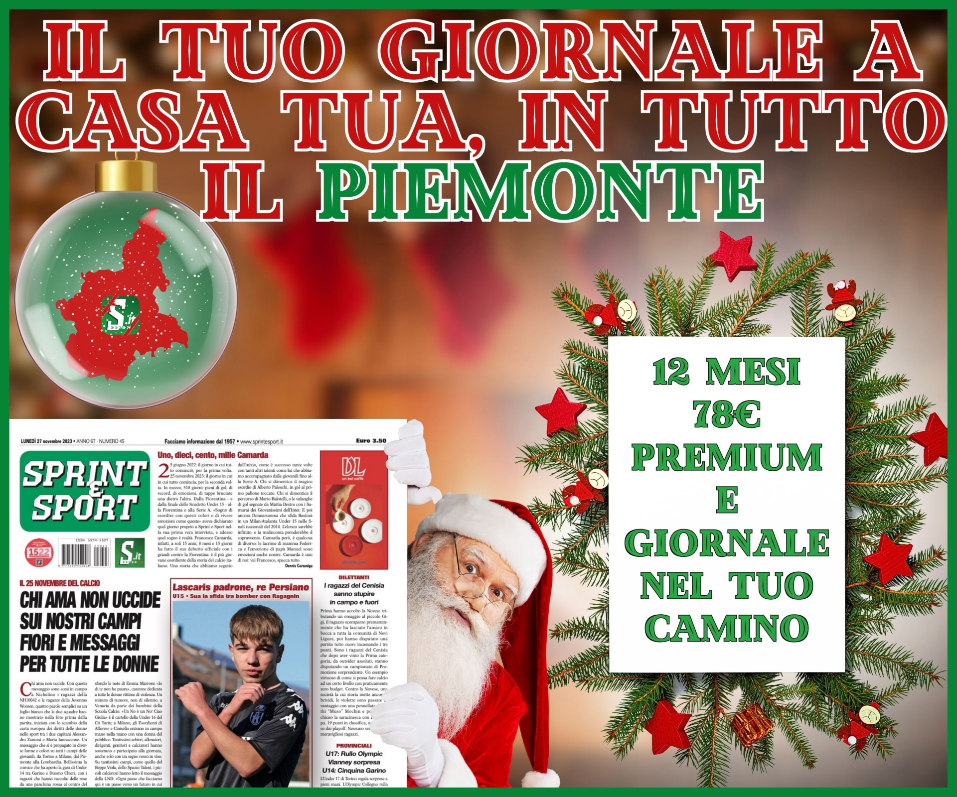 Rivoluzione Natale 2023, il giornale cartaceo direttamente a casa tua ...